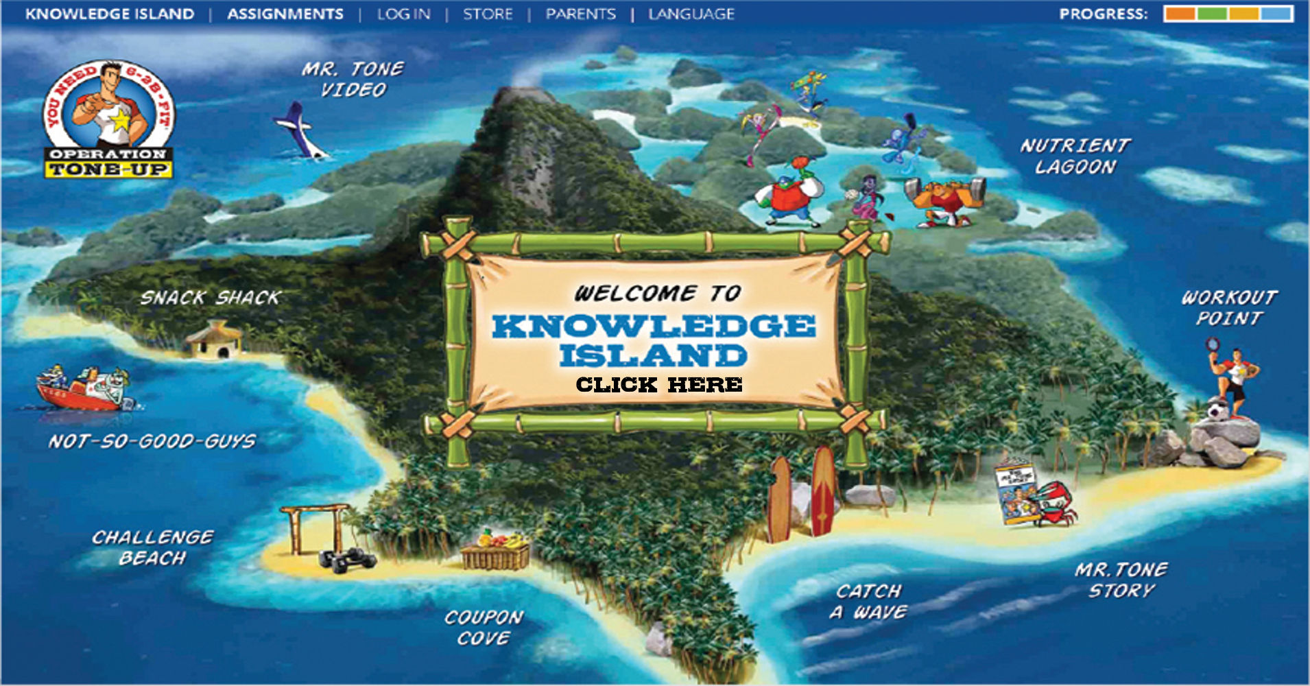 Knowledge Island - Operation Tone-Up®